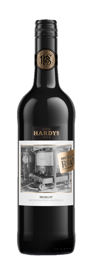 Hardys 202 Main Rd Merlot – Crown Cellars